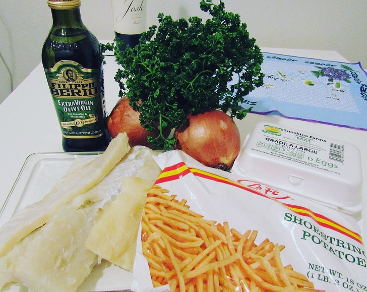 Bacalhau à Brás (Salted Cod with Fried Potatoes) – The Five Marias